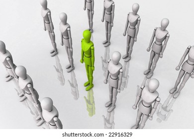 3d Render Team Work Crew Stock Illustration 22916329 | Shutterstock