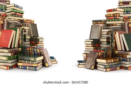 3,261 Two piles of books Images, Stock Photos & Vectors | Shutterstock