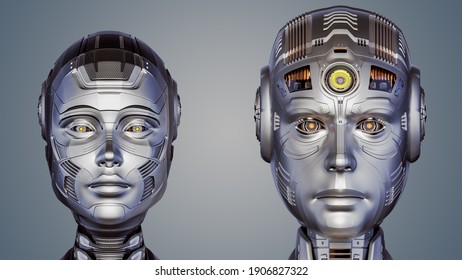 6,358 Male robot face Images, Stock Photos & Vectors | Shutterstock
