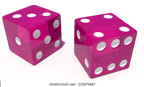 6,437 Pink dice Images, Stock Photos & Vectors | Shutterstock