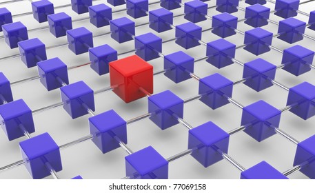 3d Render Unique Concept Stock Illustration 77069158 | Shutterstock