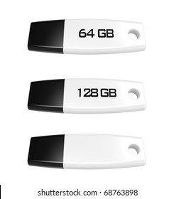 3d Render Usb Flash Drive Stock Illustration 68763898 | Shutterstock