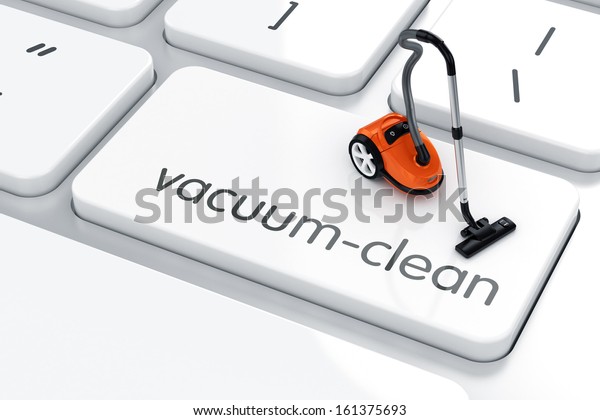 3d Render Vacuum Cleaner Symbol Icon Stock Illustration 161375693 ...