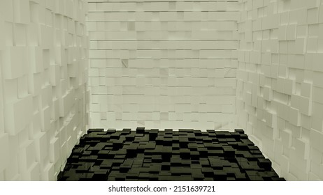 3d Render Wall Concept Stock Illustration 2151639721 | Shutterstock