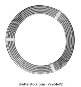 3d Render Wire Metal Stock Illustration 99264692 | Shutterstock