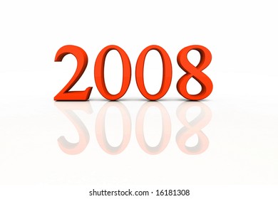 3d Render Year 2008 Stock Illustration 16181308 | Shutterstock