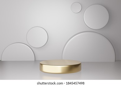3d Rendered Studio Mock Background Product Stock Illustration 1845457498