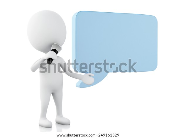 3d Renderer Image White People Blank Stock Illustration 249161329 ...