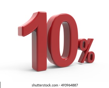 3d Rendering 10 Symbol Isolated On 스톡 일러스트 493967746 | Shutterstock