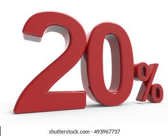 20x Gold Red Letter Isolated On Stock Illustration 1870171525