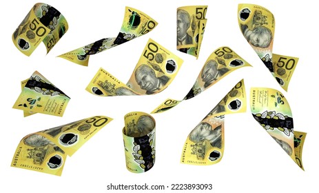 3d Stack Australian Dollar Notes Stock Illustration 2200529247 ...