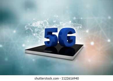 3d Rendering 5g Network 5g Connection 스톡 일러스트 1122616940 | Shutterstock