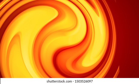 3d Rendering Abstract Background Red Orange Stock Illustration ...