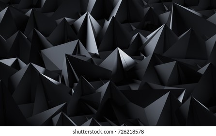 3d Rendering Abstract Dark Background Stock Illustration 726218578 ...
