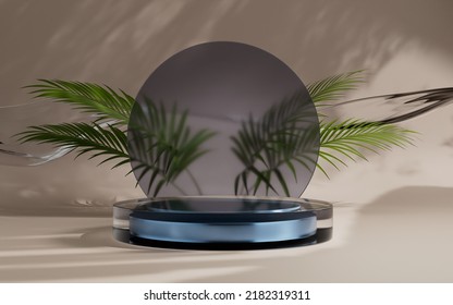 3d Rendering Abstract Platform Podium Product Stock Illustration ...