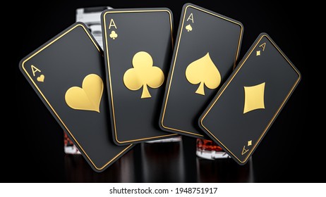 3,818 Golden Ace Cards Images, Stock Photos & Vectors | Shutterstock