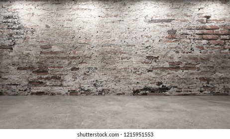 3d Rendering Concrete Brick Wall 스톡 일러스트 1072785947 | Shutterstock