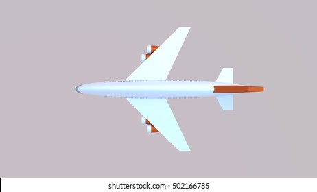 3d Rendering Air Plane Object Stock Illustration 502166785 | Shutterstock