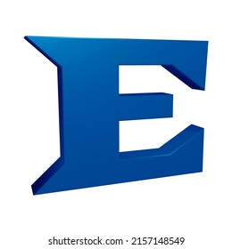 3d Rendering Alphabet Letter E Character Stock Illustration 2157148549 ...