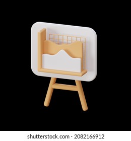 3d Rendering Analytic Cylinder Chart Stock Illustration 2082166912 ...