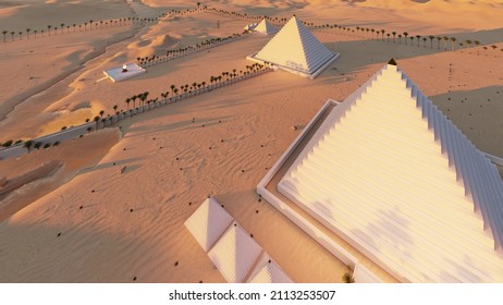 3d Rendering Ancient Egypt Stock Illustration 2113253507