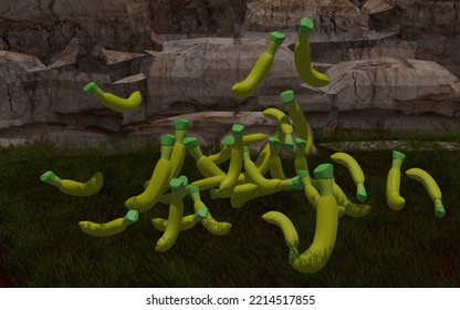 3,707 Banana Falling Images, Stock Photos & Vectors | Shutterstock