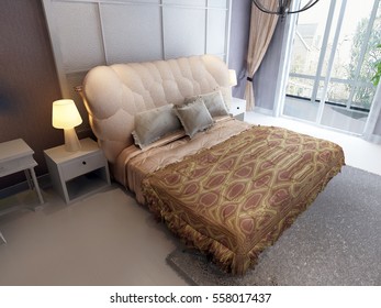 3d Rendering Bed Room Stock Illustration 558017437 | Shutterstock