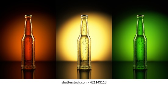 3d Rendering Beer Bottle Stock Illustration 421143118 | Shutterstock