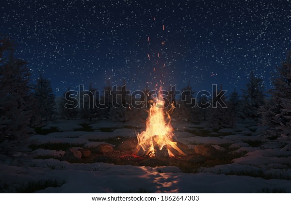 26,529 Winter Bonfire Images, Stock Photos & Vectors | Shutterstock