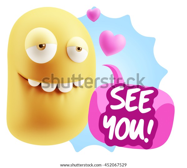 3d Rendering Biting Lip Emoticon Face 스톡 일러스트 452067529 | Shutterstock
