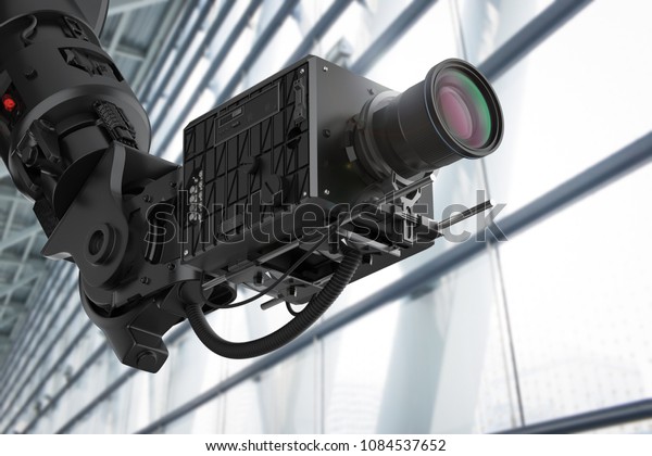 3d Rendering Black Robot Hand Camera Stock Illustration 1084537652 ...
