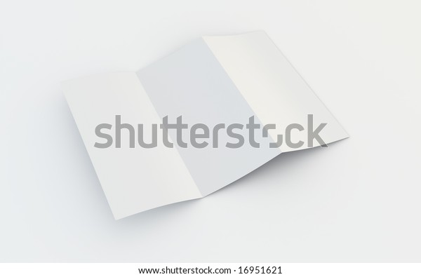 3d Rendering Blank Brochure Stock Illustration 16951621 | Shutterstock