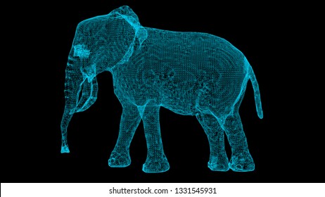 4,955 Wireframe 3d animal Images, Stock Photos & Vectors | Shutterstock