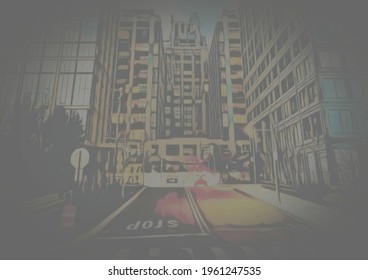 3d Rendering Blurred Watermark Background Depicting Stock Illustration ...