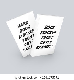 3d Rendering Book Mockup Front Cover Stock Illustration 1861175791 ...