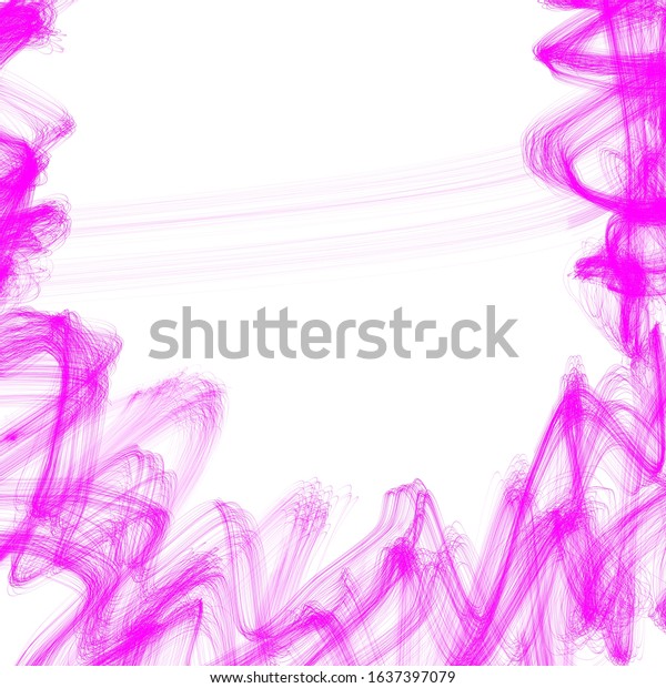 3d Rendering Bright Pink Lines On Stock Illustration 1637397079 ...