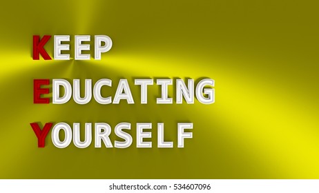 3d Rendering Business Concept Team Acronym Stock Illustration 534607114
