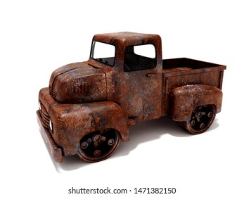 3d Rendering Car Rusty Style Hotrod Stock Illustration 1471382150 ...