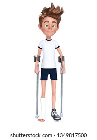 1,102 Broken leg cast cartoon Images, Stock Photos & Vectors | Shutterstock