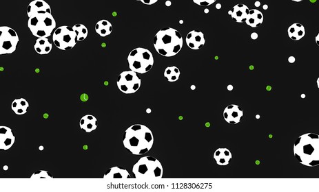 3d Rendering Cartoon Shading Object Falling Stock Illustration ...