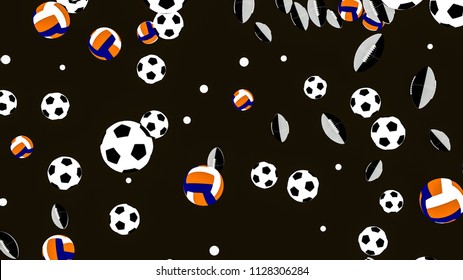 3d Rendering Cartoon Shading Object Falling 스톡 일러스트 1128306284 ...