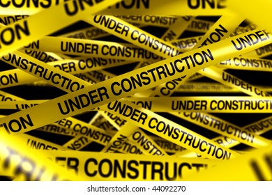 1,735 Under construction ribbon Images, Stock Photos & Vectors ...