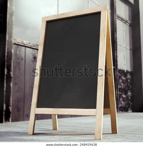 3d Rendering Chalkboard Stock Illustration 248459638 | Shutterstock