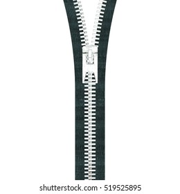 3d Rendering Close Zipper Texture On Stock Illustration 519525895 ...