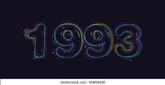 432 1993 year Gambar, Foto Stok & Vektor | Shutterstock