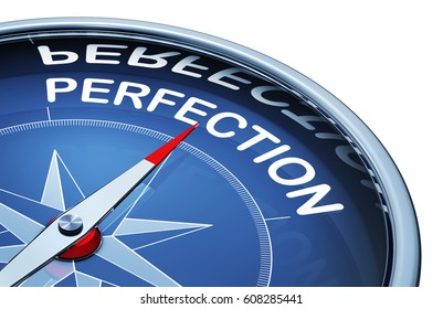 3d Rendering Compass Word Evaluation: ภาพประกอบสต็อก 1834852042 ...