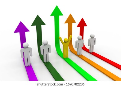 3d Rendering Competition White Background Stock Illustration 1690782286 ...
