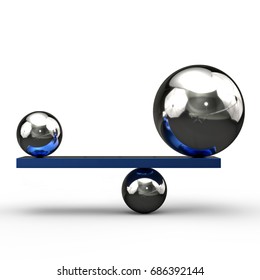 Balance Concept Perfect Balancing Between Two: ilustrações stock ...