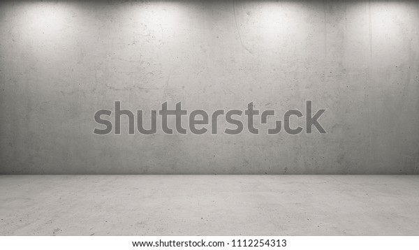 3d Rendering Concrete Wall Stock Illustration 1112254313 | Shutterstock