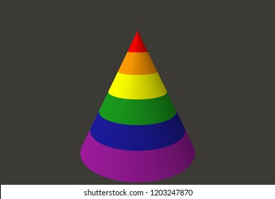 Pyramid Cone Charts 3254 Levels Multilevel Stock Vector (Royalty Free) 478755745 | Shutterstock